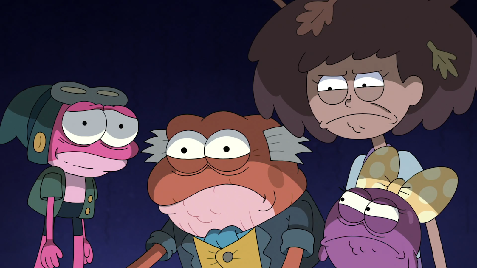 Unfunny Guy Talks About Funny Show: Amphibia Review: The Sleepover to ...