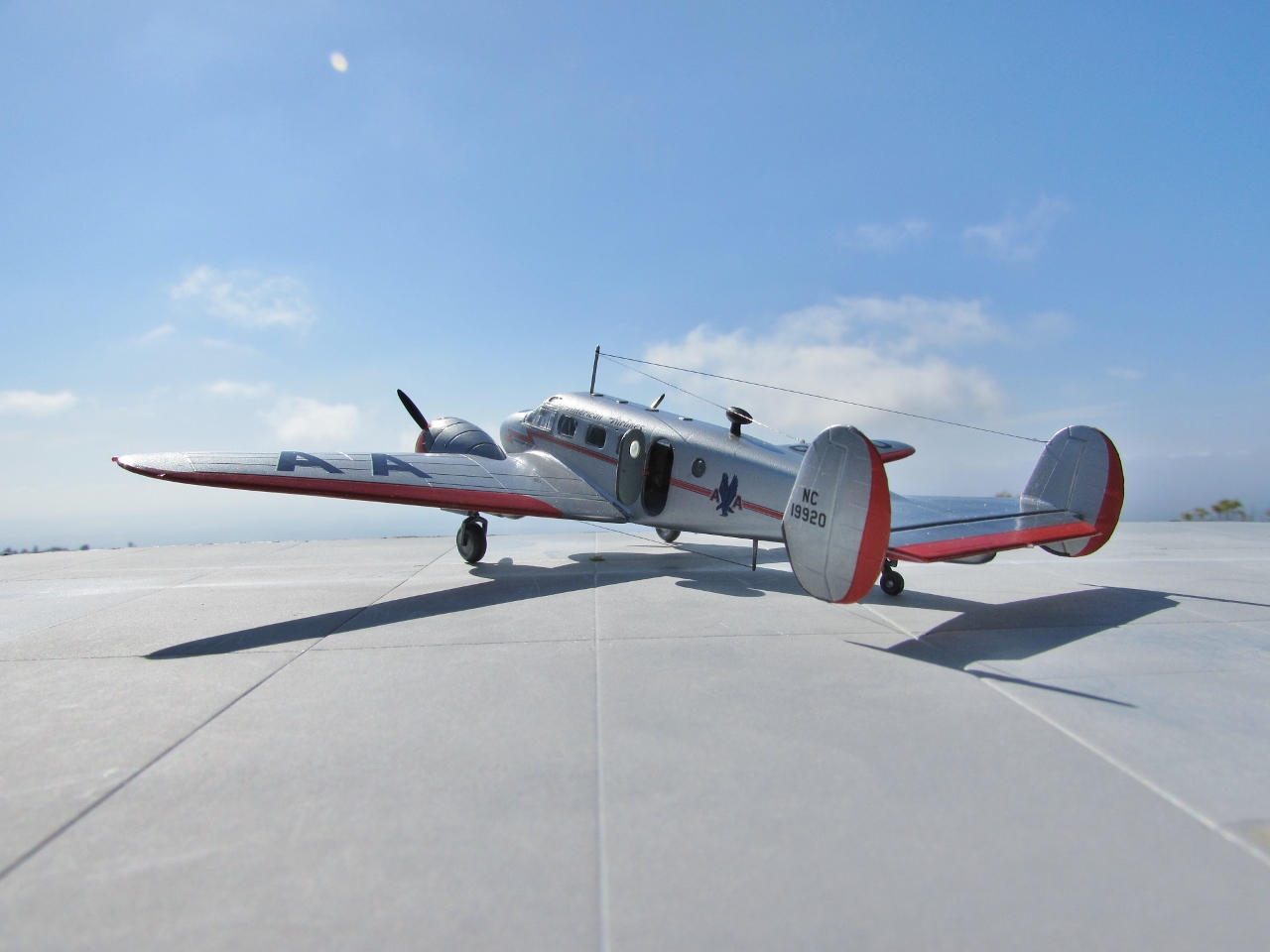 Wings of Intent: Beechcraft 18 Twin Beech American Airlines - Modified ...