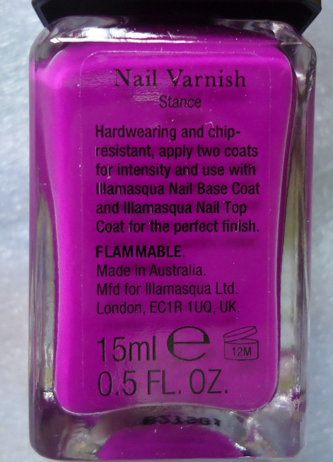 Illamasqua Stance Nail Varnish- NOTD - New Love - Makeup