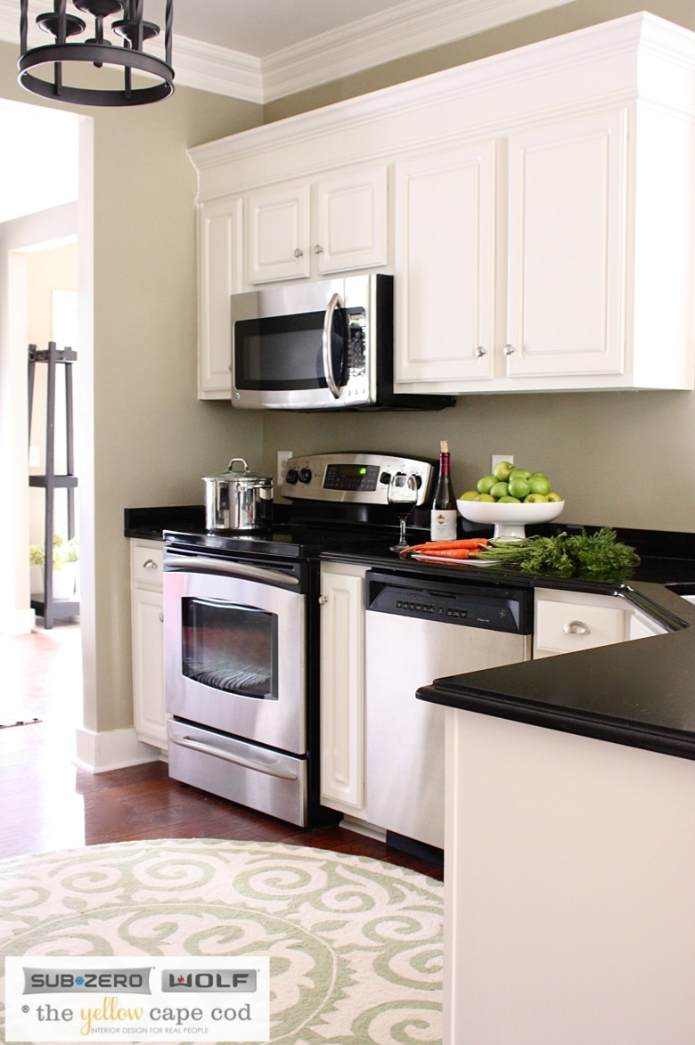 The Yellow Cape Cod: First Step To A Worry-Free Kitchen Makeover