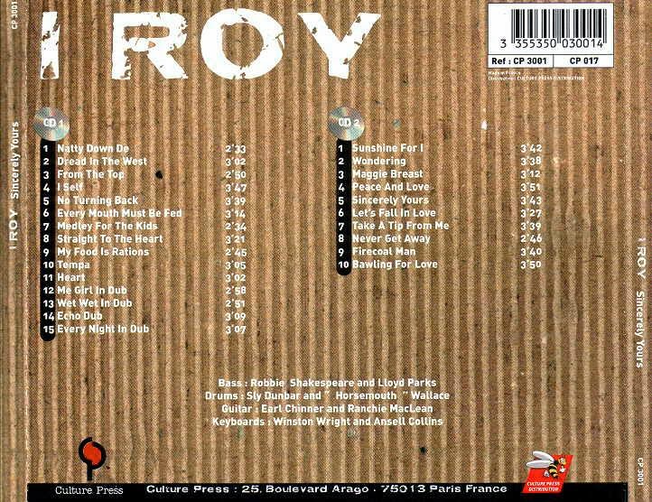 Compartilhando Reggae: I Roy