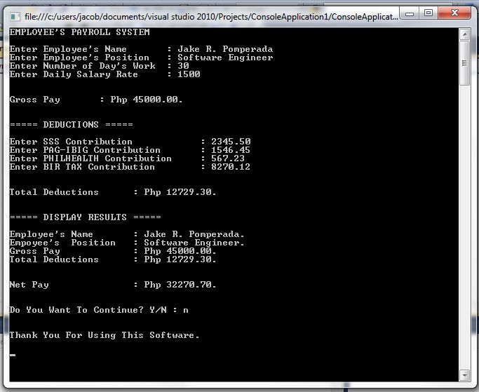 Free Programming Source Codes And Computer Programming Tutorials Payroll System In C