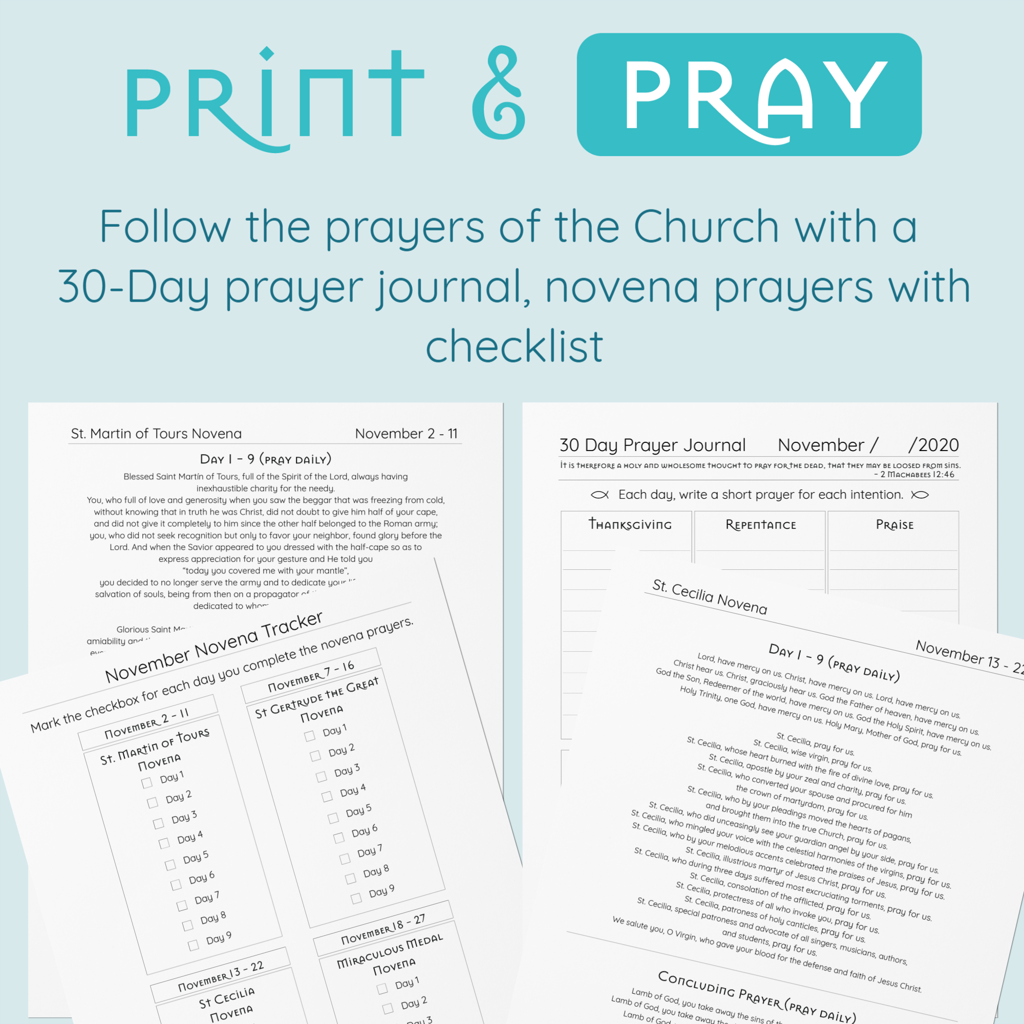 A Catholic Life: A Monthly Catholic Planner For Traditional (1962 ...