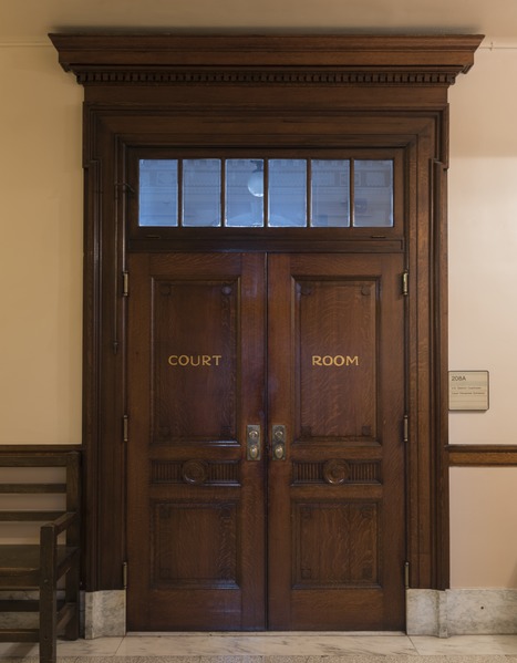 Dena's Ramblings: You're inside but where's the courtroom?