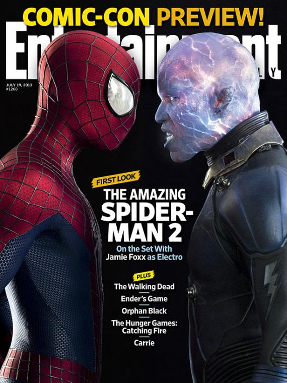 Spiderman es Culé: AMAZING SPIDER-MAN 2: Electro echa peste...