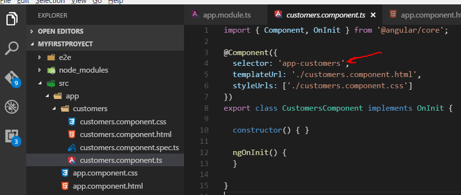 How to create a new Component in Angular2 Como crear un nuevo Component ...