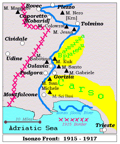 Roads to the Great War: End of the Year (1915) on the Italian Front