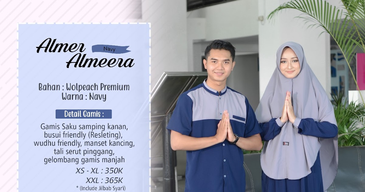 Couple Almeer Almeera - Butik Aliya