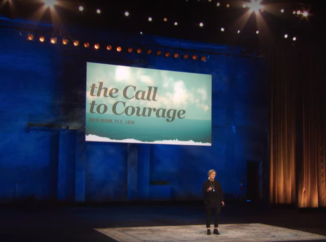 Rainbow Connection: Day 206: Brene Brown - The call to courage