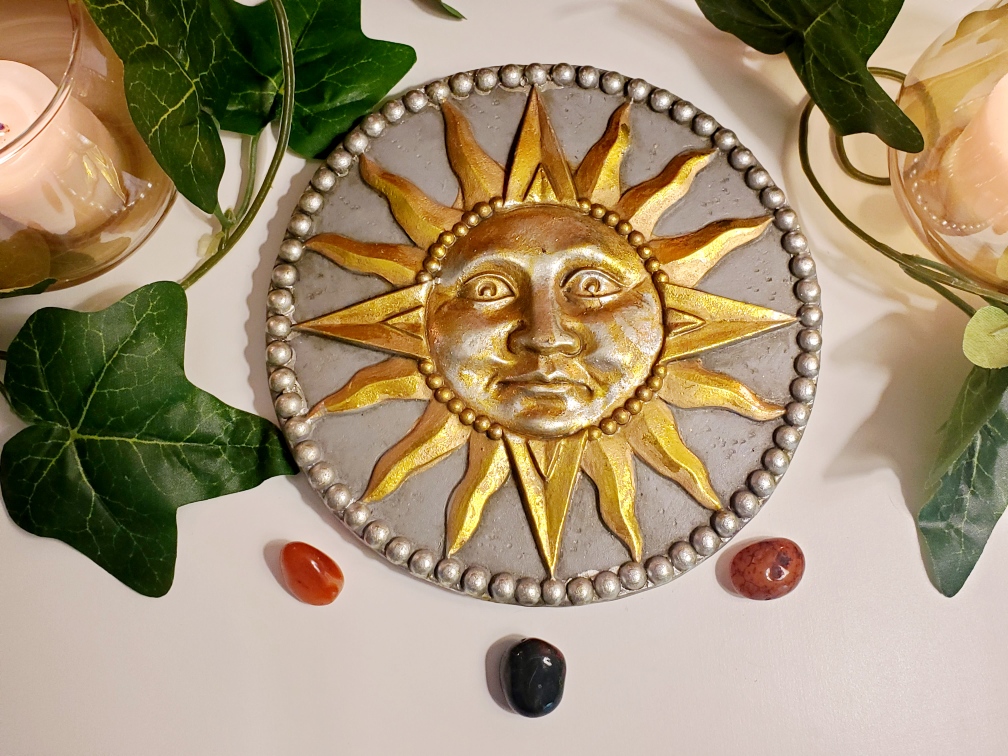 Flying the Hedge: Litha/Midsummer Solstice Altar 2021