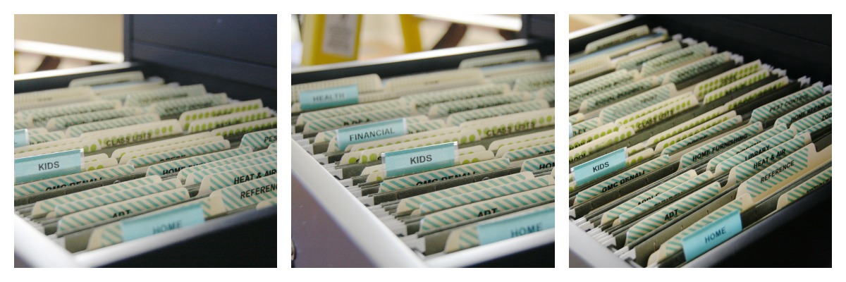 Organized Hanging Files - Simply Organized