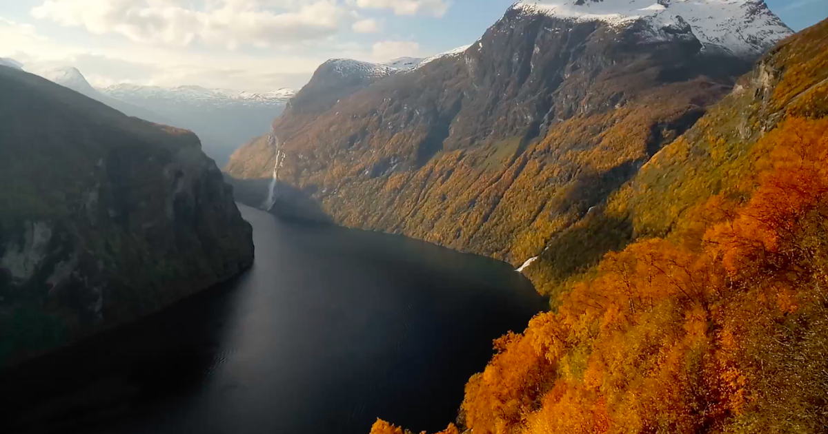 Eagle Road Overlook of the Geiranger Fjord
