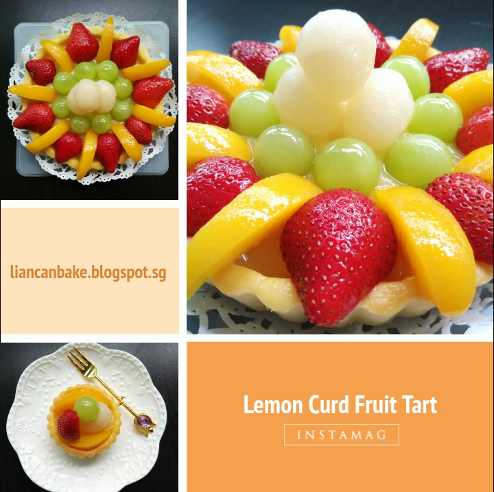 Bake, Eat & Be Happy: Lemon Curd Fruit Tart - A blend of tartness and ...