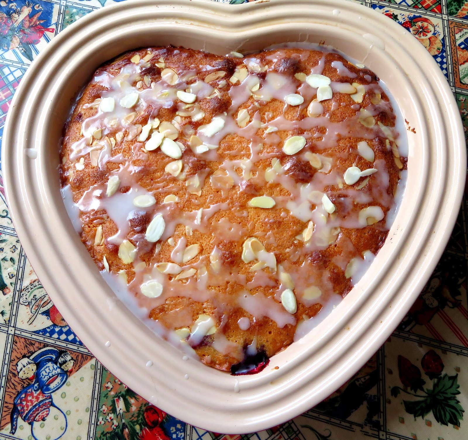 Blackberry Bakewell Pudding | The English Kitchen