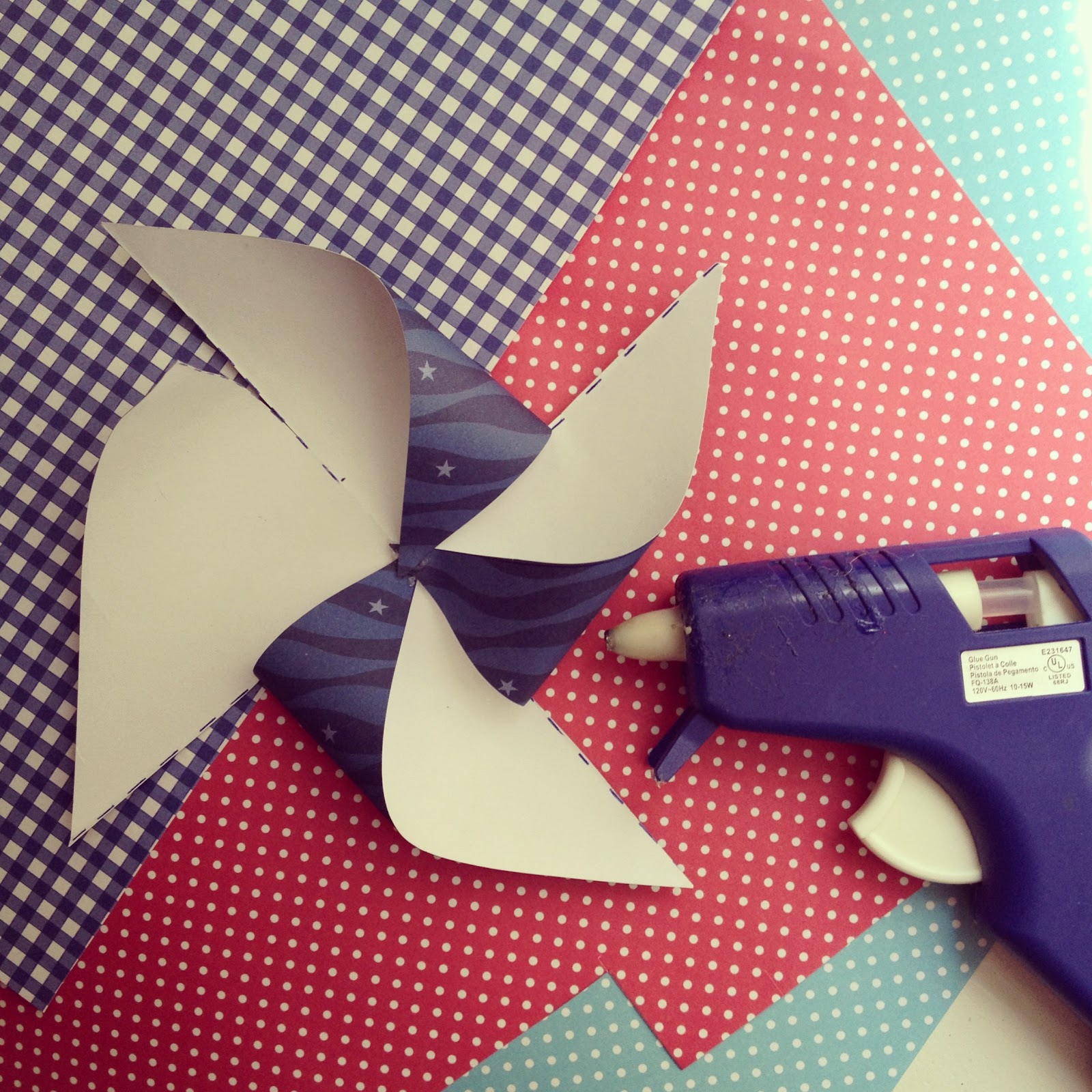 Crafty Lumberjacks: Pinwheel, pinwheel, spinning around.