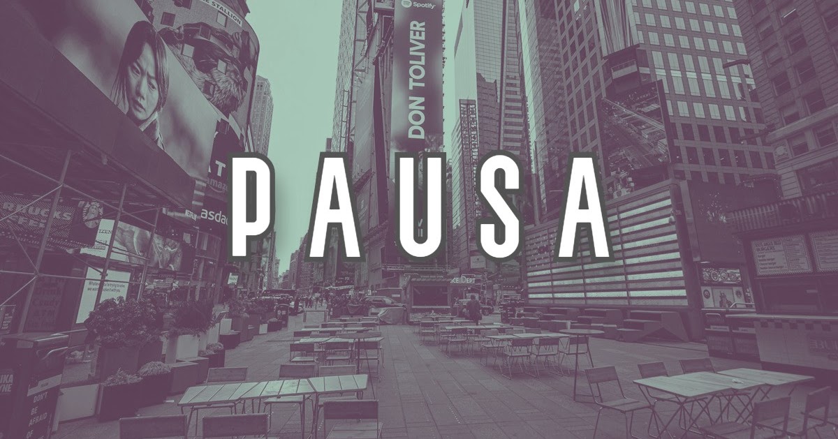 Pausa.