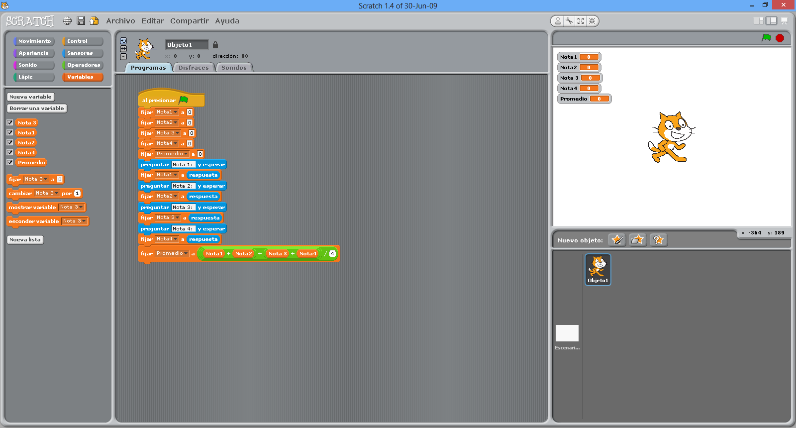 Diplomado Especializado TIC (Compu-Maestro 2.0): Práctica de Scratch