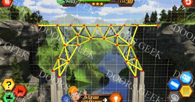 Bridge Construction Simulator [Medium] Level 30 ~ Doors Geek