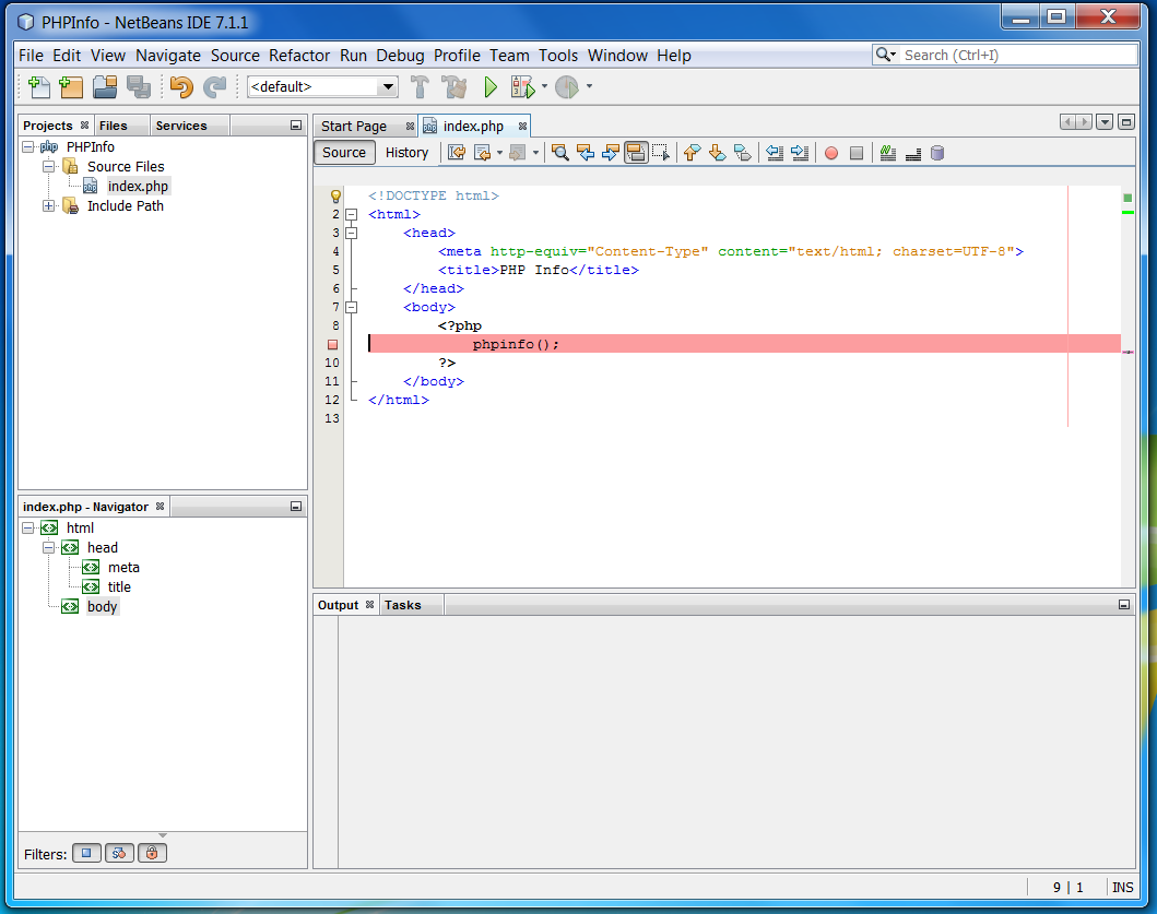 Lavori e Lavoretti: PHP & NetBeans: Preparare rapidamente l'ambiente di sviluppo