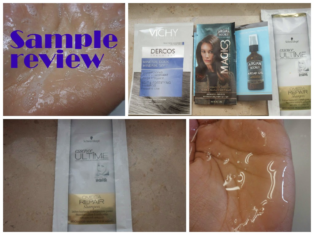 SheelaWorld: Sample review: Shampoos en serum