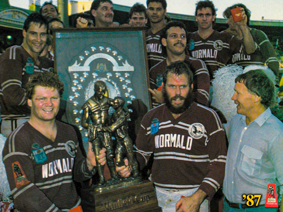 wdnicolson.com: Rugby League History: The 1987 Manly-Warringah Sea Eagles