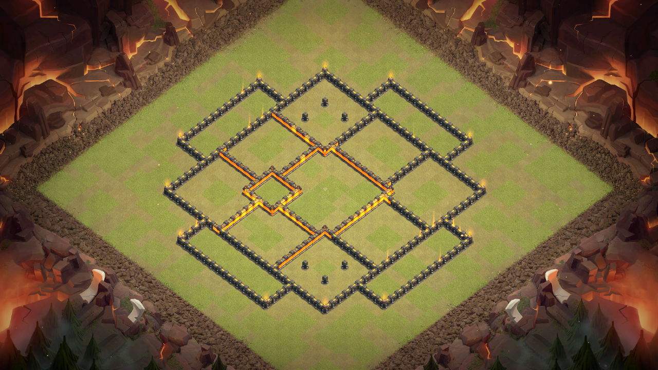 Base War COC TH10 terkuat 2018