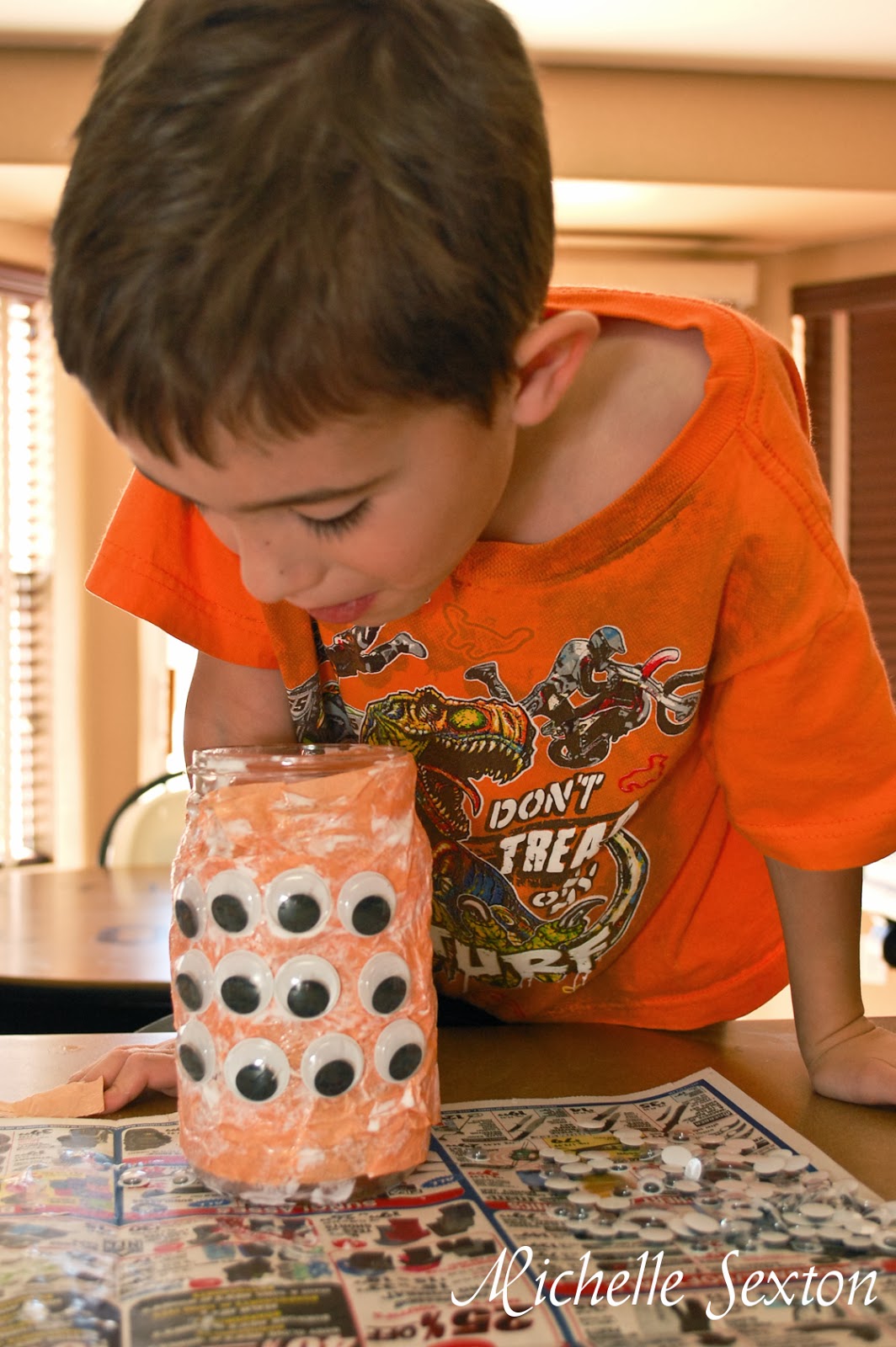 Eyeball Candle Holder Jars | So Here's My Life...