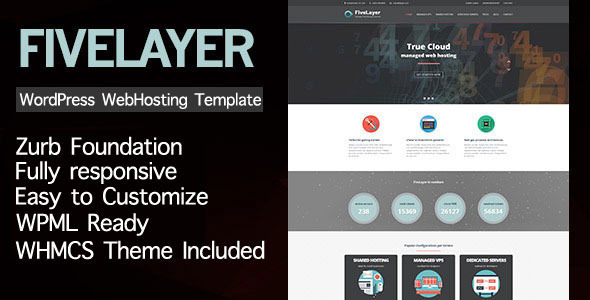 Tutorials: Five-Layer Web Hosting HTML Template