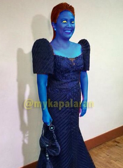 Netizens react on Nancy Binay's SONA 2015 attire
