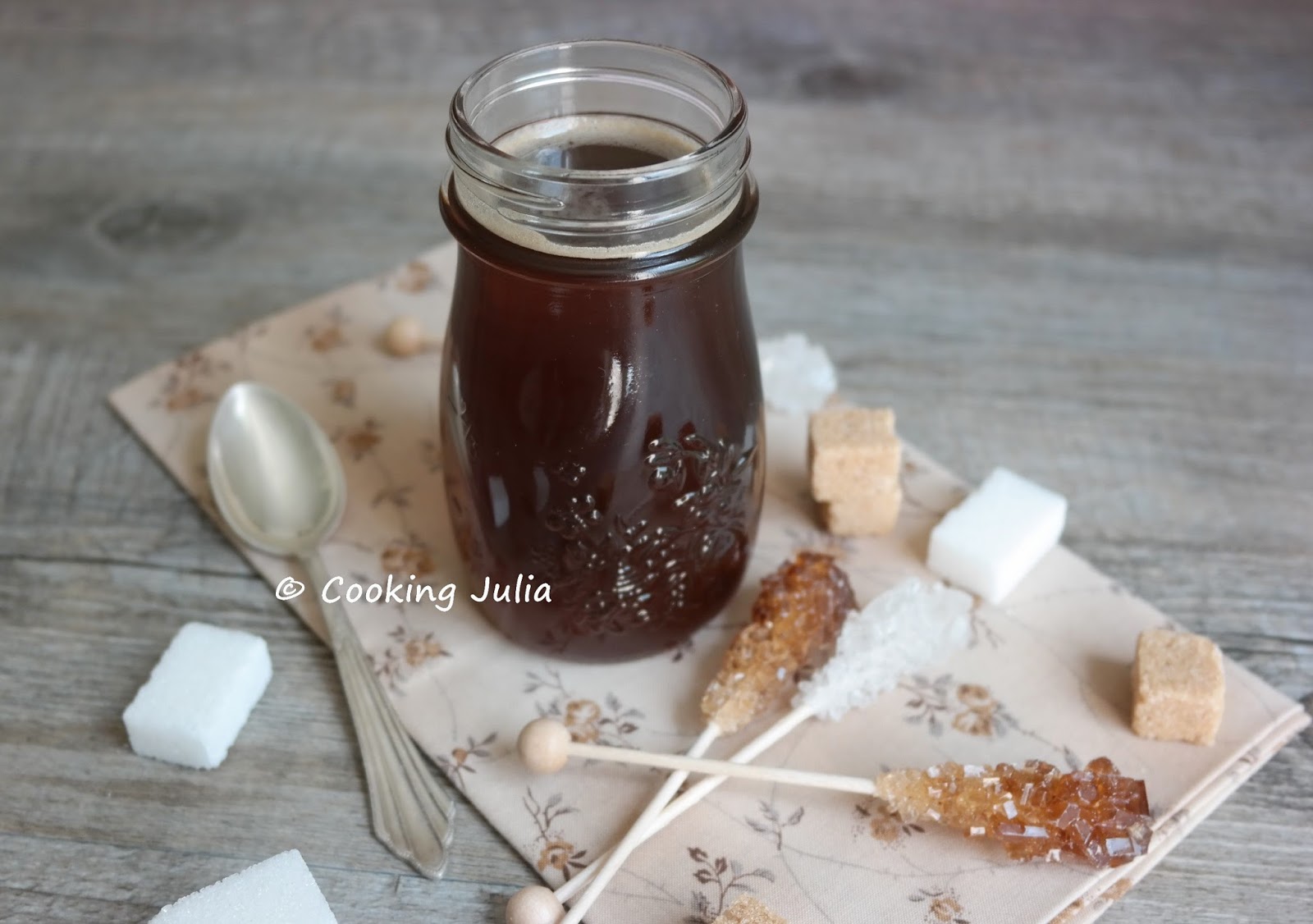 COOKING JULIA : SIROP DE CARAMEL