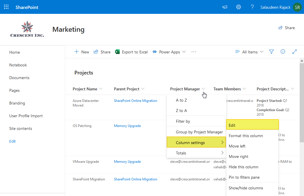 Sharepoint Online Delete Column From List Using Powershell Sharepoint Diary