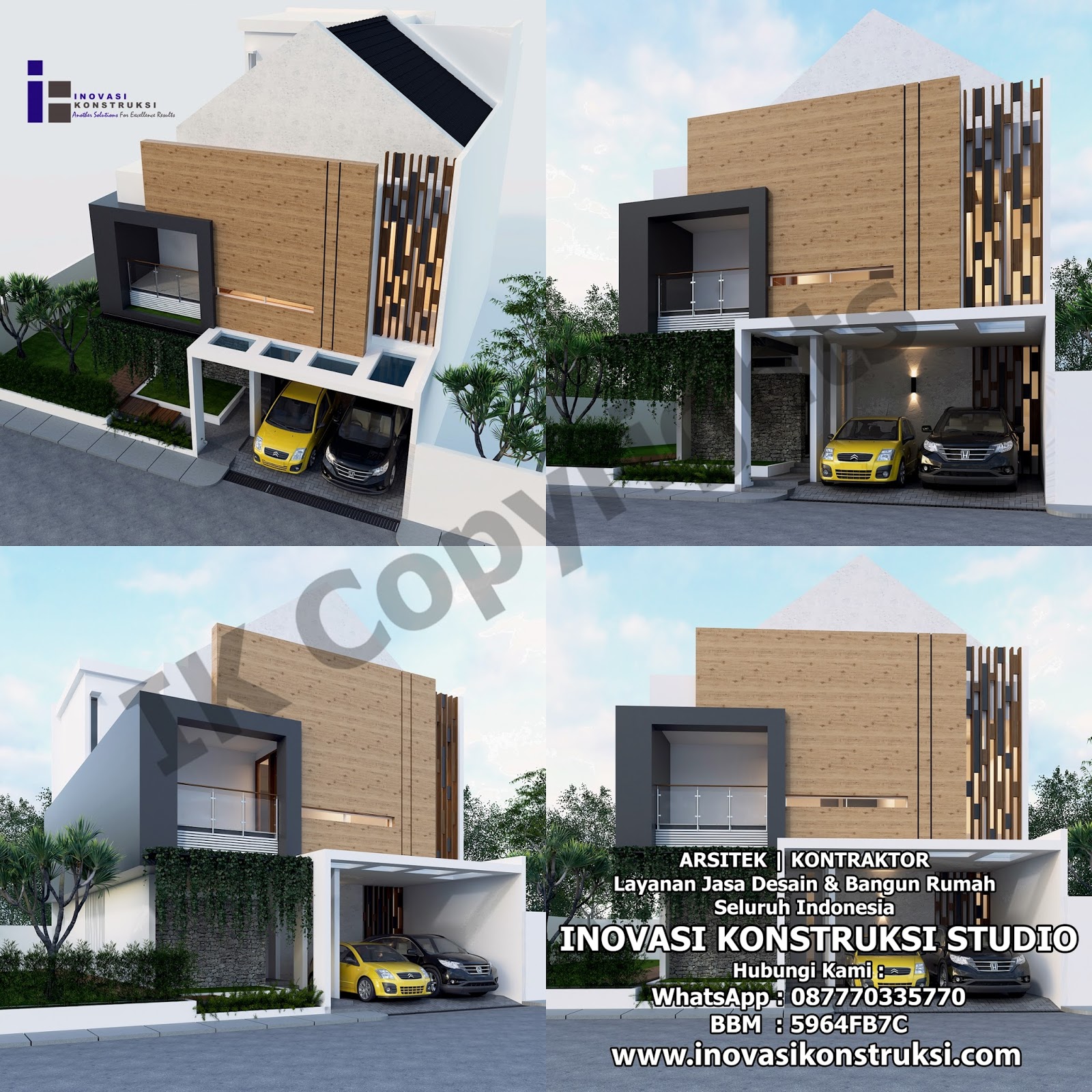 Desain Rumah Ibu Novita di Tangerang - Inovasi Konstruksi