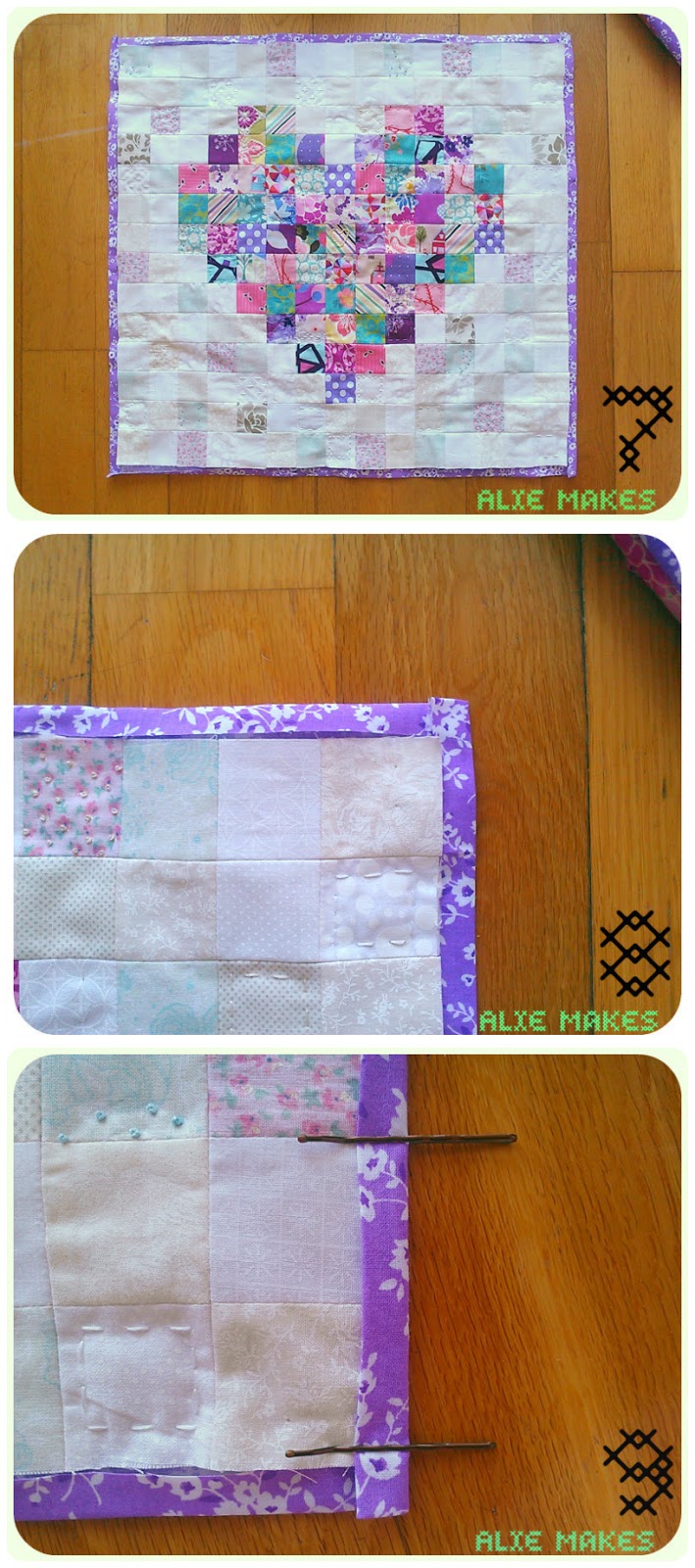 Alie Makes: Tutorial Tuesday: Fold-Over Binding