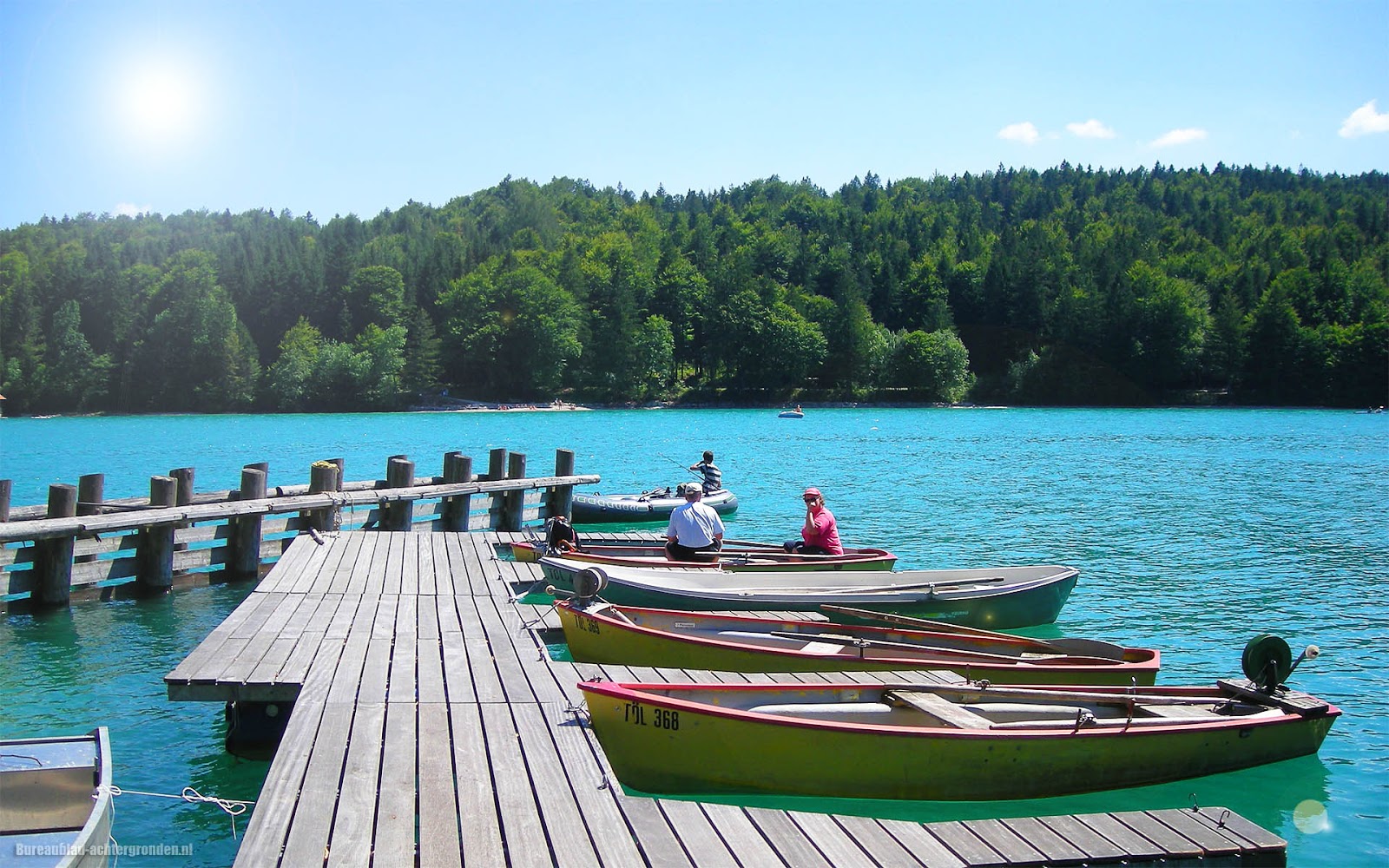 Mooie zomer achtergronden