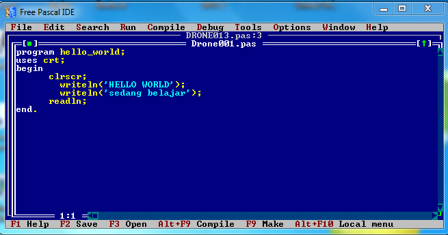 Cara membuat kode program pascal: Cara Membuat Program Kode Pascal
