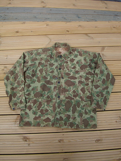 SANFORIZED: WWII P44 USMC FROG SKIN CAMO