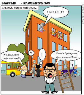 SASIC 6th Grade Adventures in Learning: Math Comic (Pythagorean Theorem)