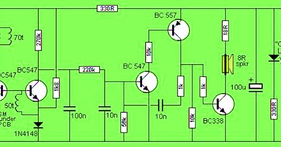 Cara Membuat Metal Detektor / Pendeteksi Logam Sederhana