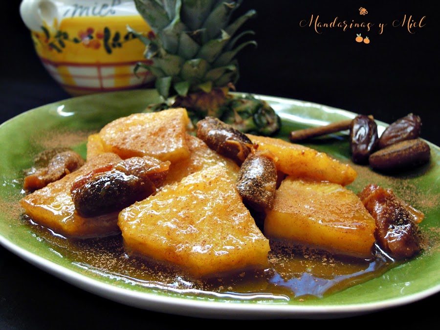 Piña asada a la miel | Cocina