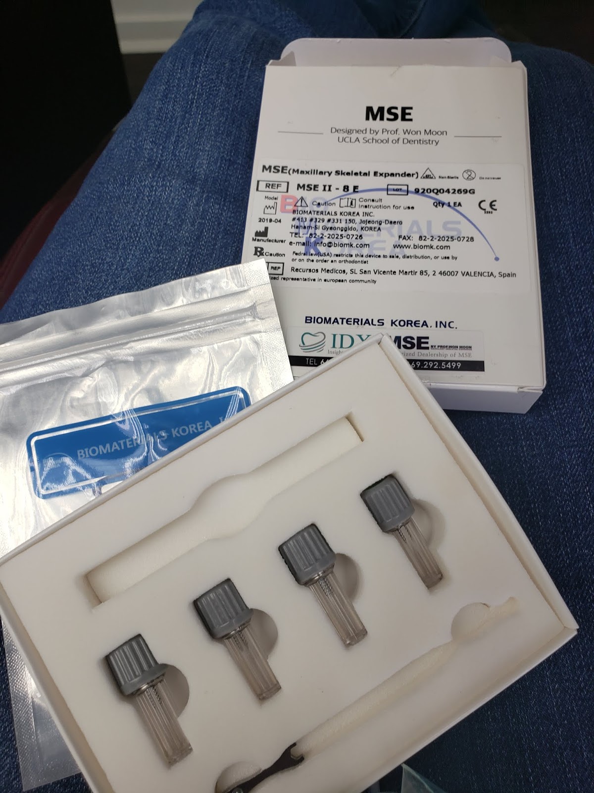 My experience with the MSE (maxillary skeletal expander): July 2019