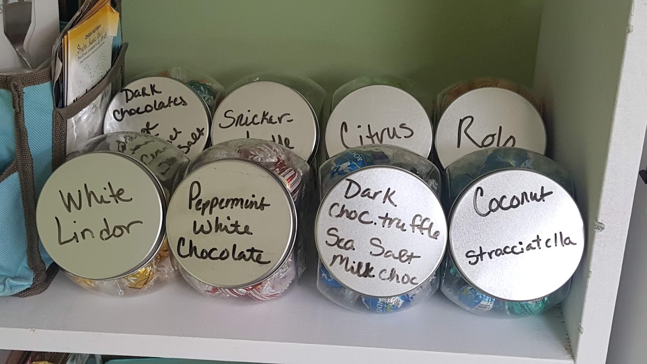 The Stampin' Chic: My New Improved Candy Jar Labels!