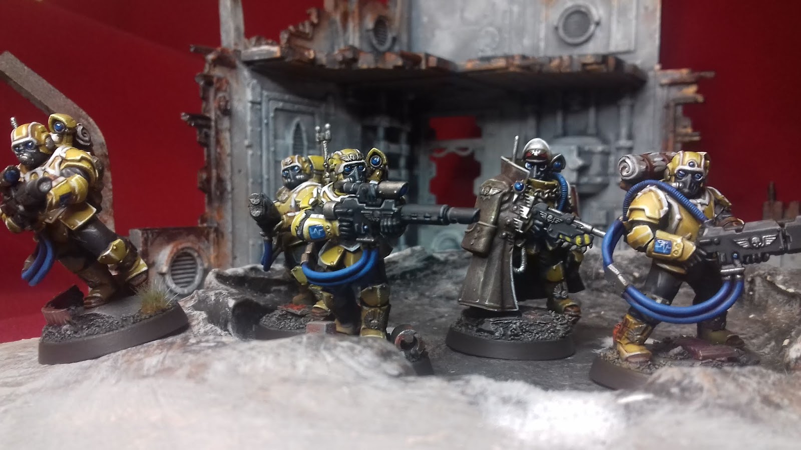 Tabletop Apocalypse: Steel Legion Stormtroopers - Militarum Tempestus ...