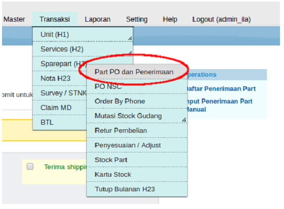 Tutorial DMS: Panduan Penerimaan Part Otomatis di DMS