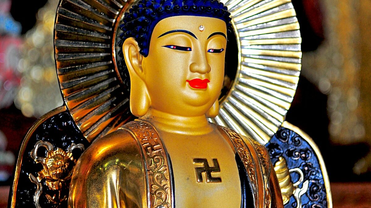 Mapa que señala las ubicaciones de Templos o lugares Budistas en Japón: