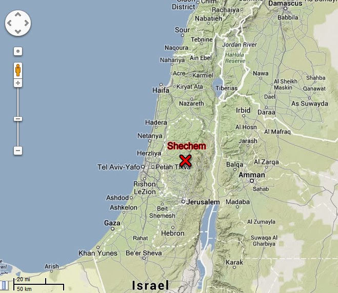 Nathan’s Soliloquy: Shechem, Israel