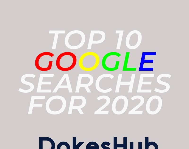 Top 10 Google Searches of 2020 - Most Googled Questions in 2020 | DokesHub