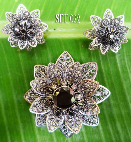 Puri Bali Silver: 1 set perhiasan perak bakar