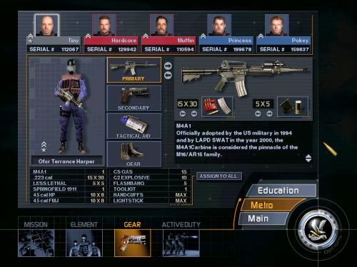 Welcome To GamerZone : Swat 3 Close Quarters Battle Game Download For PC