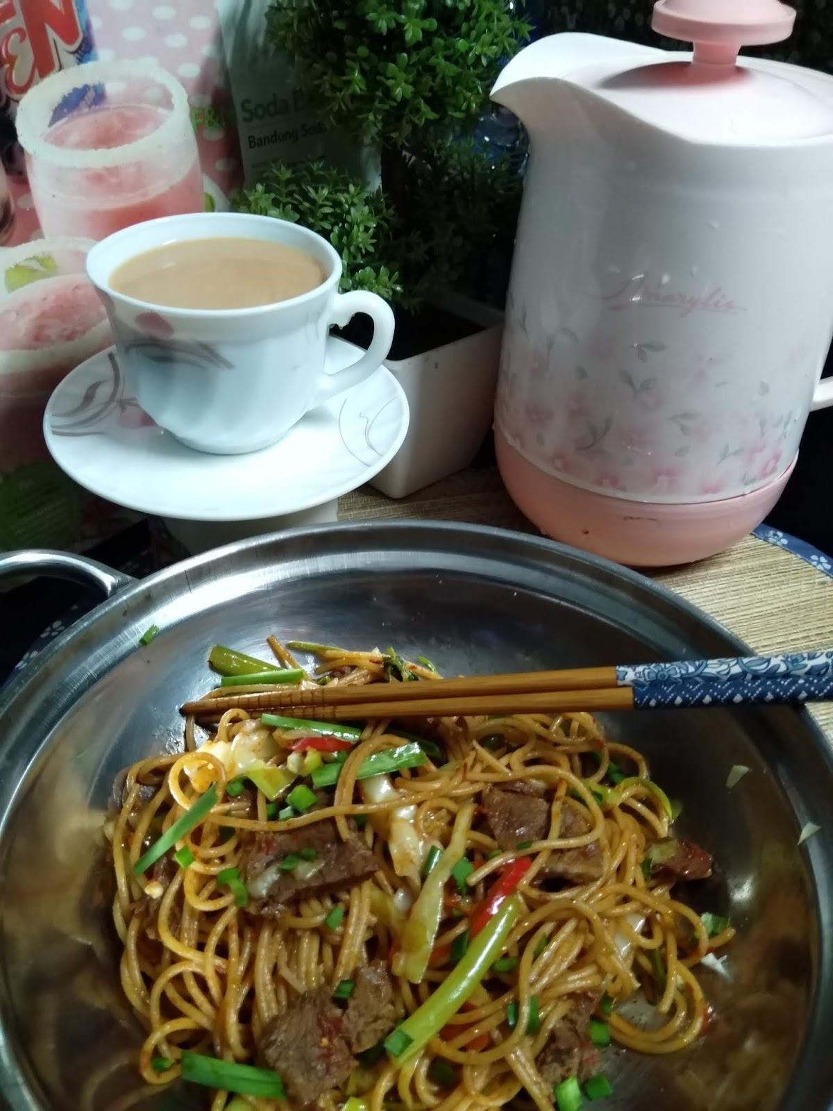 namakucella: SPAGHETTI GORENG ALA MEE GORENG