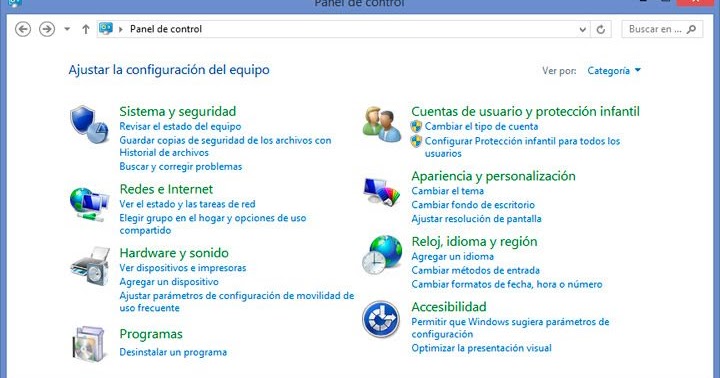Erik Didi Luna Pizano (tareas del SO windows): Panel de control